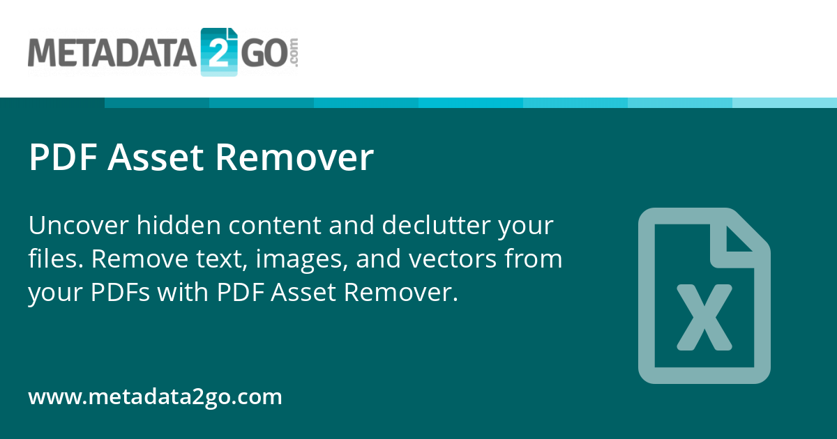 PDF Asset Remover
