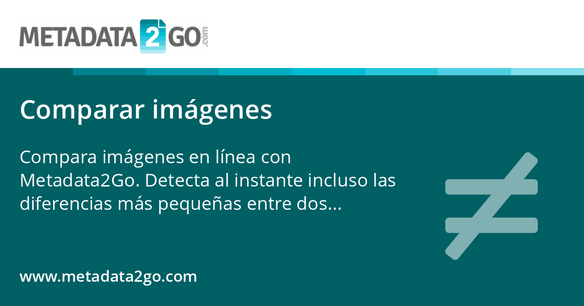 Comparar imágenes